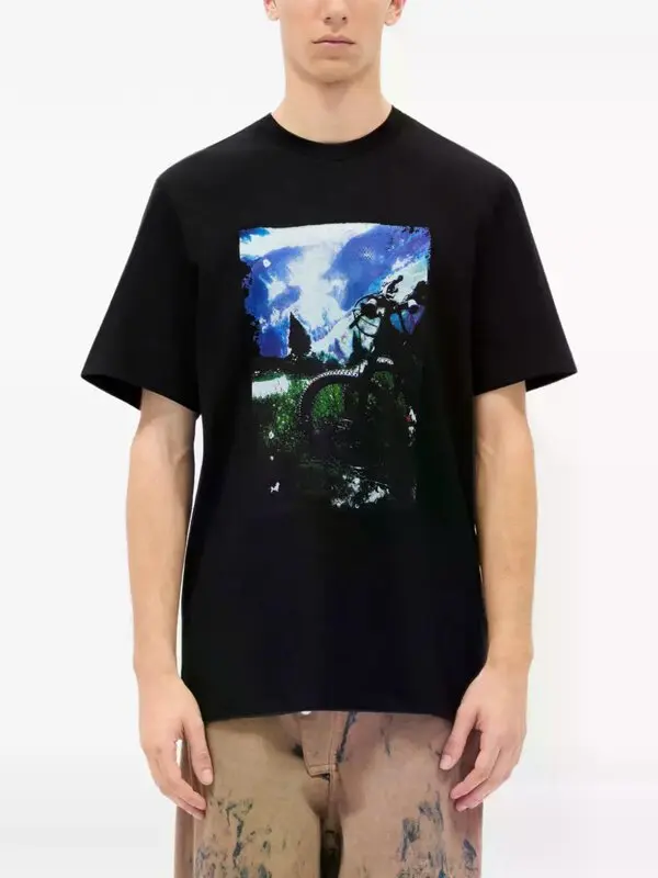MSGM Graphic-print T-shirt