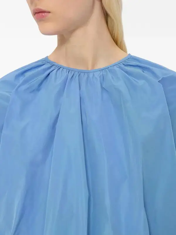 MSGM Crew-neck Blouse - Blue