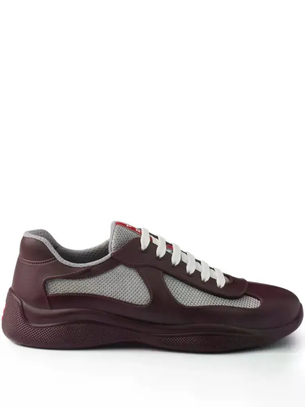 Prada America's Cup Sneakers - Brown