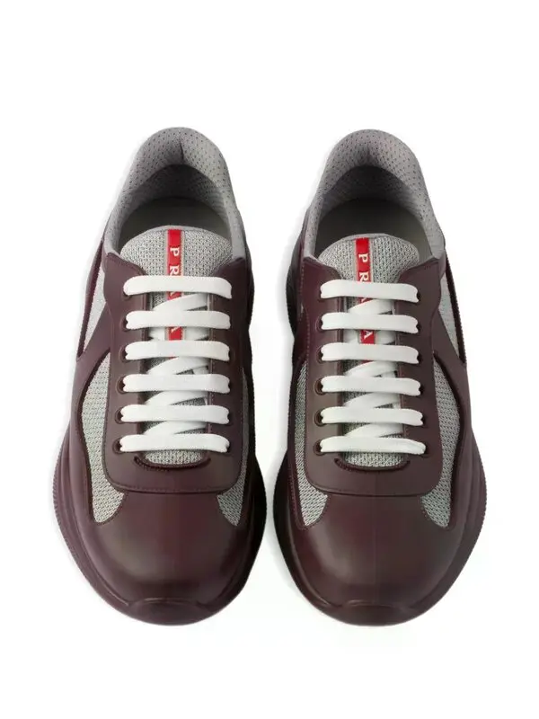 Prada America's Cup Sneakers - Brown