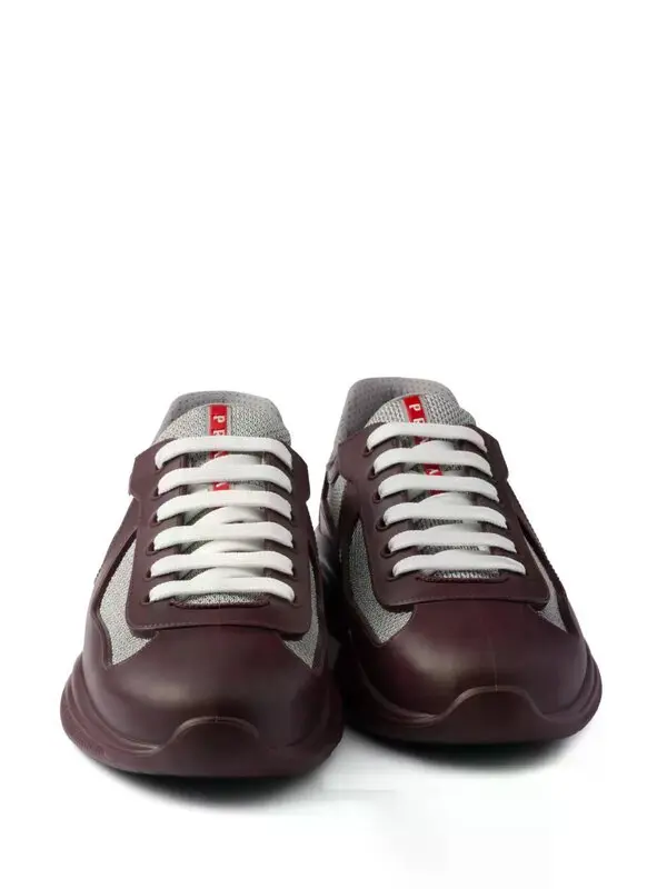 Prada America's Cup Sneakers - Brown
