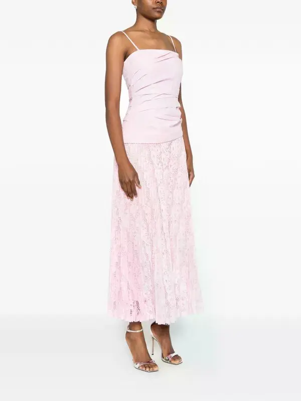 Simkhai Annalise Lace Midi Dress