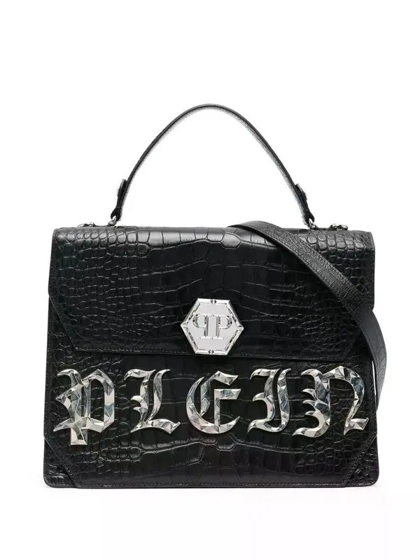 Philipp Plein Leather Tote Bag