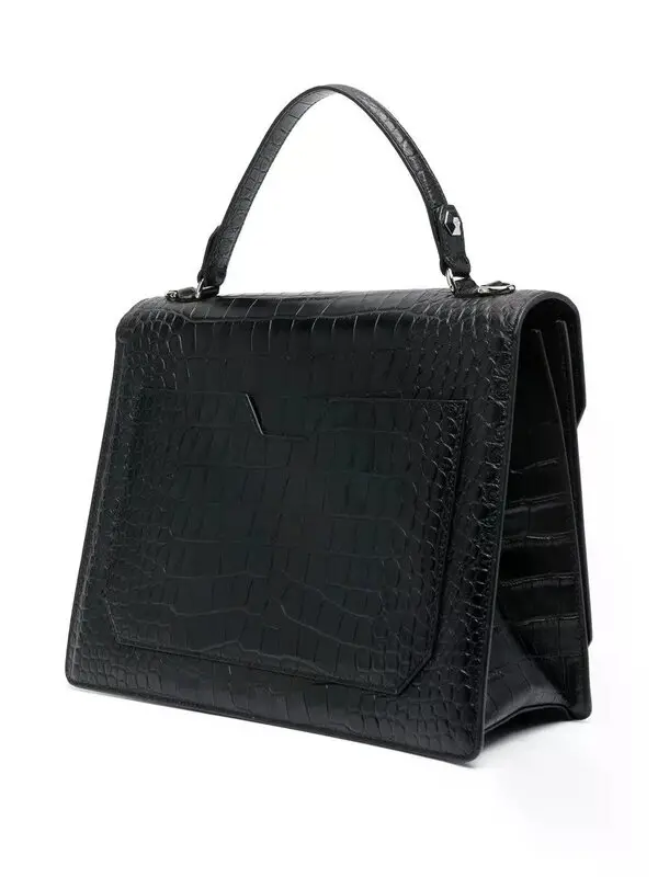 Philipp Plein Leather Tote Bag
