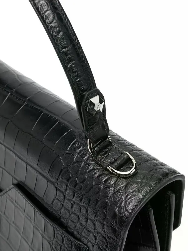 Philipp Plein Leather Tote Bag