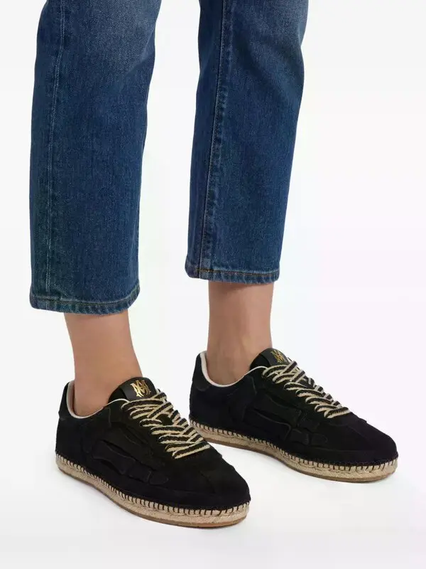 Amiri Pacific Bones Espadrille - Black