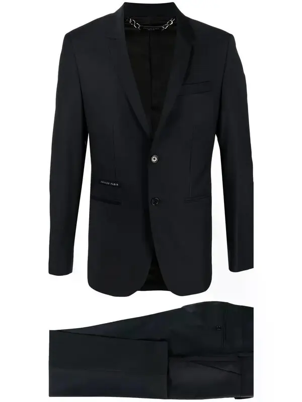 Philipp Plein Logo-detail Single-breasted Suit