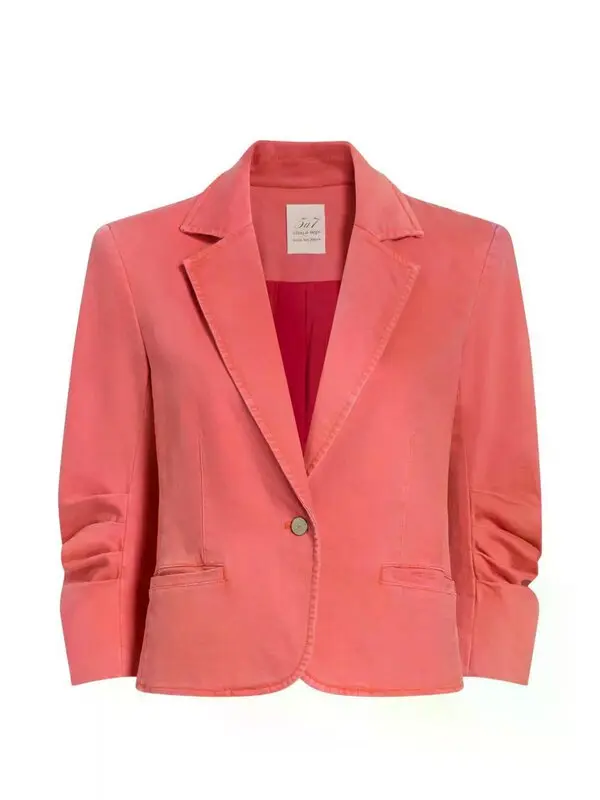 Cinq À Sept Le Petit Khloe Rouched Sleeve Blazer