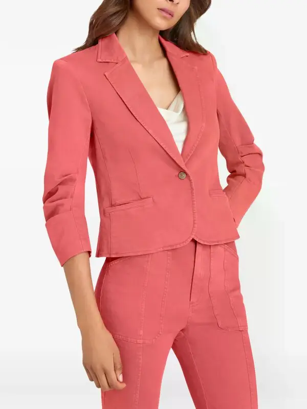 Cinq À Sept Le Petit Khloe Rouched Sleeve Blazer
