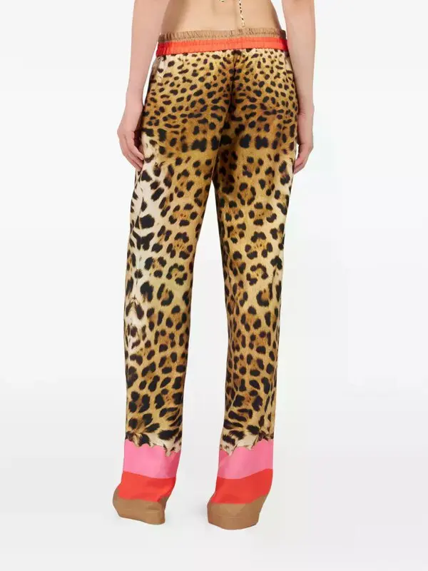 Roberto Cavalli Animal-print Trousers