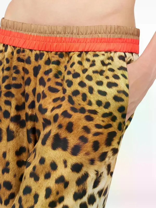 Roberto Cavalli Animal-print Trousers