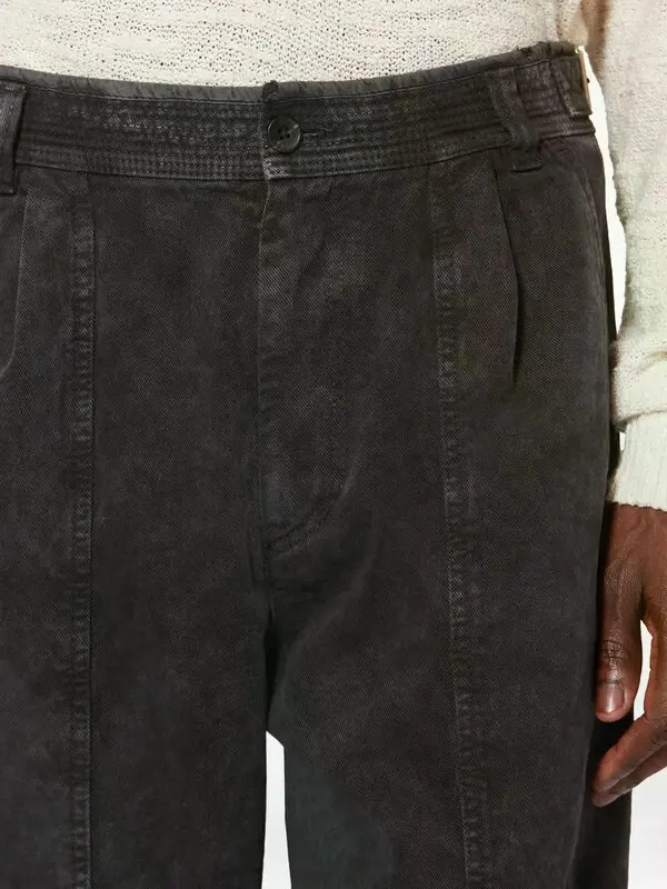 MARANT Ilyan Cotton Trousers - Grey
