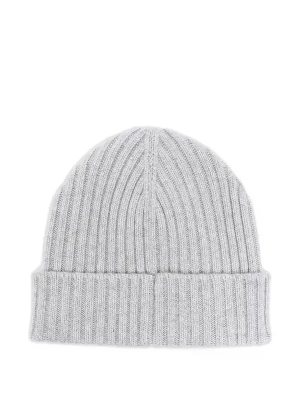 Givenchy Ribbed Beanie Hat With Logo
