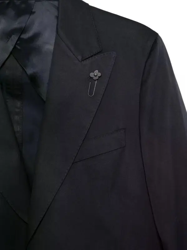 LARDINI Single-breasted Cotton Suit - Blue