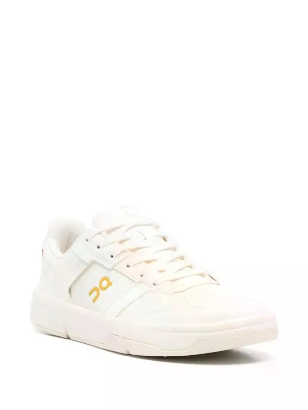 On The Roger Logo-detail Sneakers - Neutrals