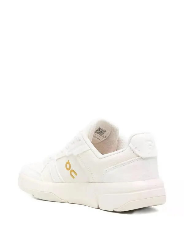 On The Roger Logo-detail Sneakers - Neutrals