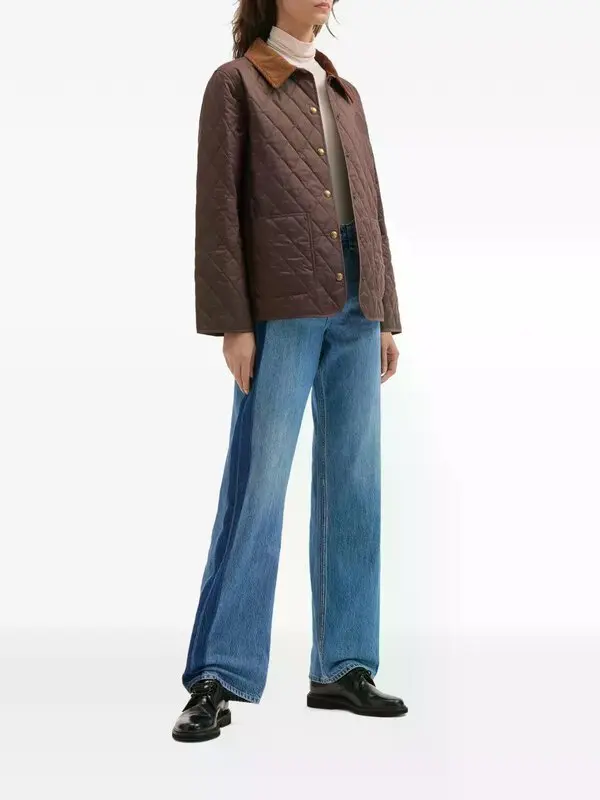 Rag & Bone Shea Panel Straight-leg Jeans - Blue