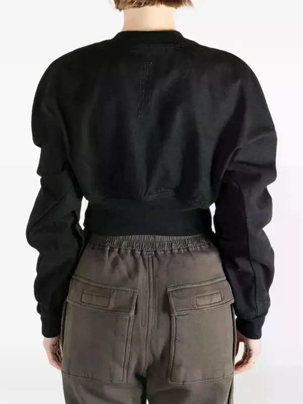 Rick Owens Flight Cropped Jacket - Black