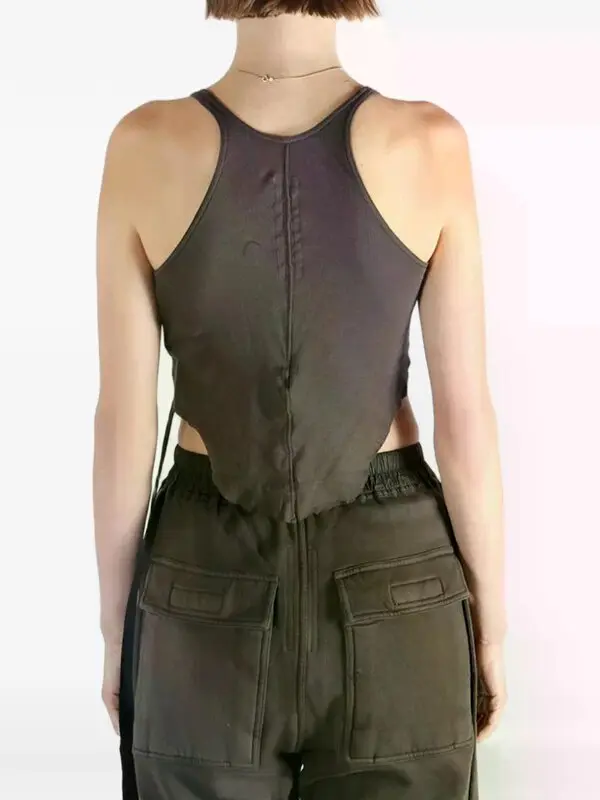 Rick Owens Racerback Crop Top - Brown