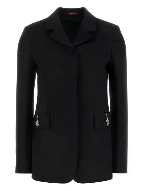 Gucci Scorpion-detail Cady Blazer