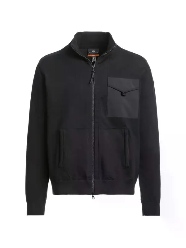 PARAJUMPERS Shetland Zip-up Pocket Cardigan