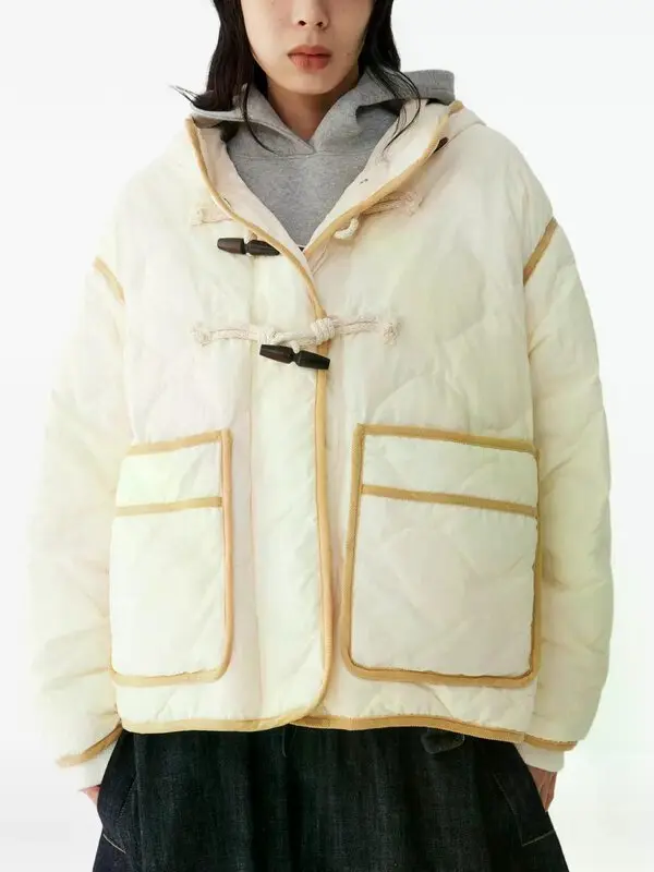 STUDIO TOMBOY Toggle Puffer Jacket - Neutrals