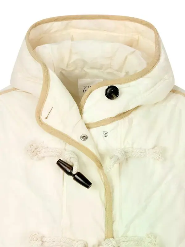 STUDIO TOMBOY Toggle Puffer Jacket - Neutrals