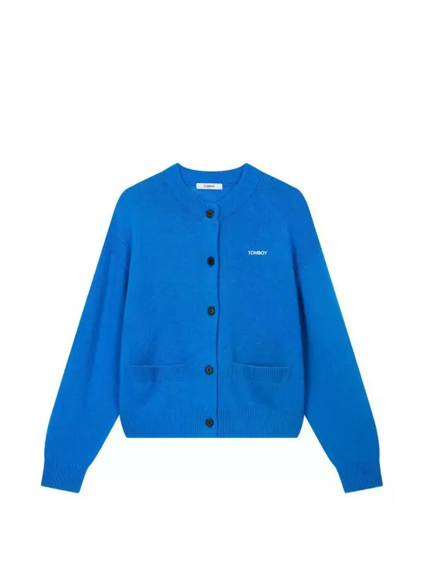 STUDIO TOMBOY Buttoned Cardigan - Blue
