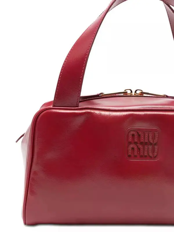 Miu Miu Embossed Softy Shoulder Bag