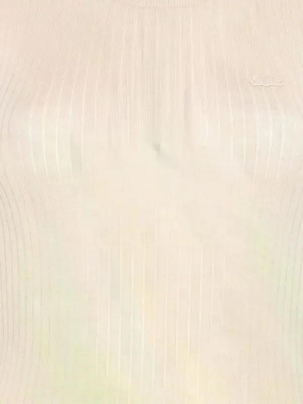 Lacoste Ribbed Tank Top