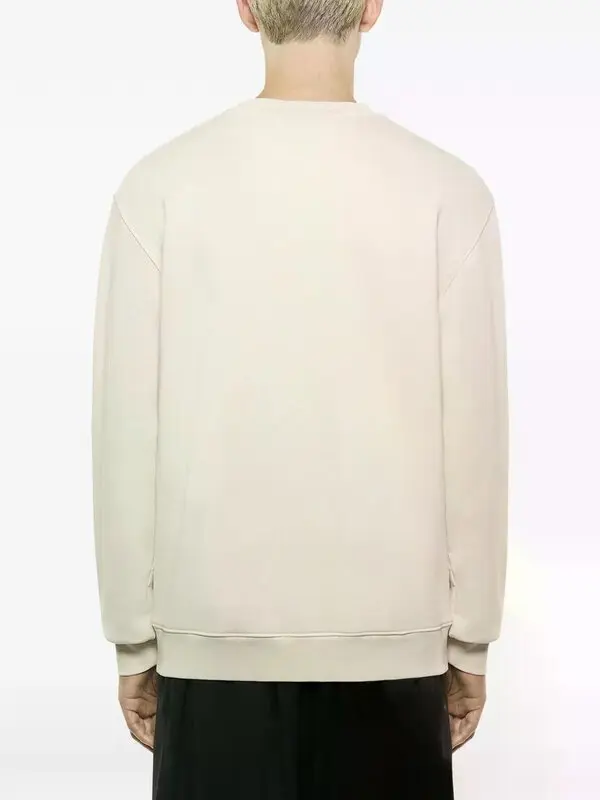 LANEUS Stitching-detail Sweatshirt