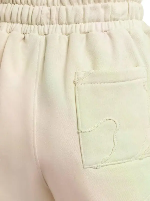 LANEUS Drawstring Mini Shorts