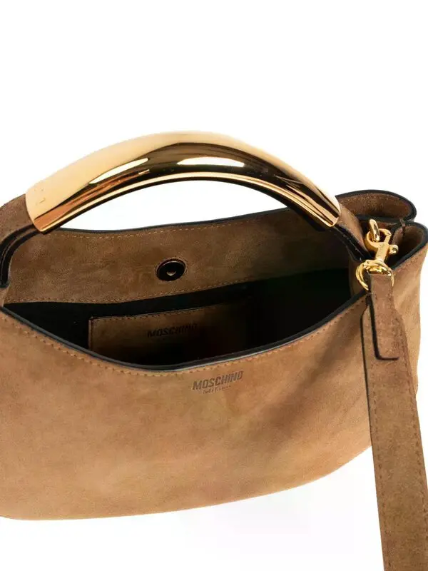 Moschino Handle Me Tote - Brown