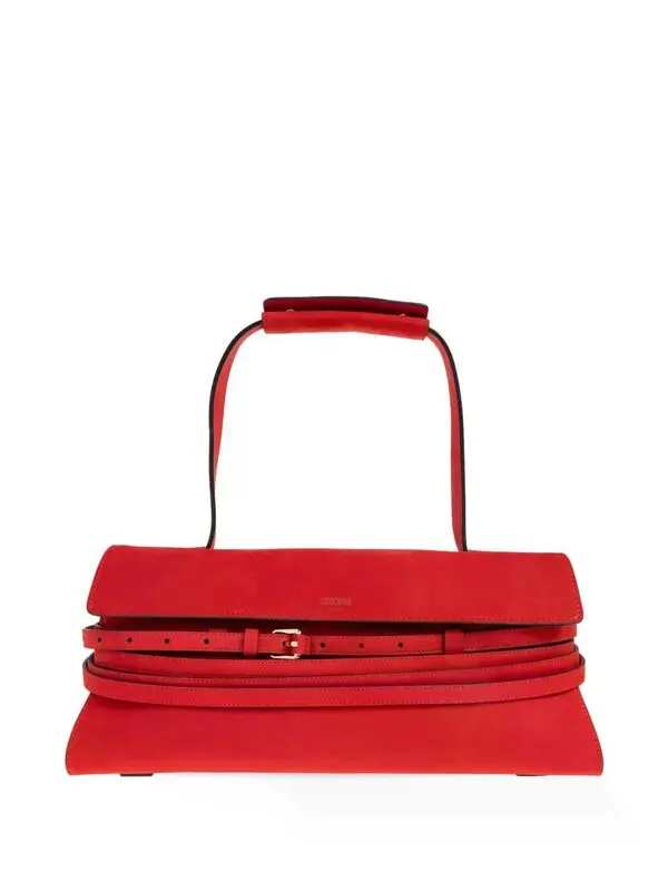 Moschino Buckle-strap Tote Bag - Red