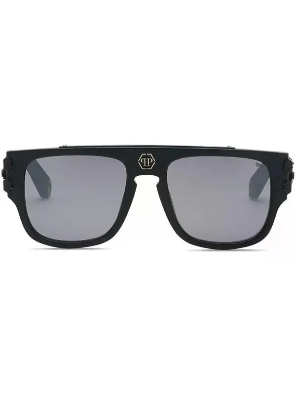 Philipp Plein London Square-frame Sunglasses - Black