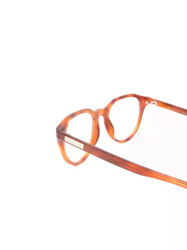 Gucci Round Frame Eyeglasses - Brown