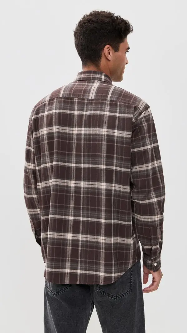 Nn07 Deon Plaid Shirt