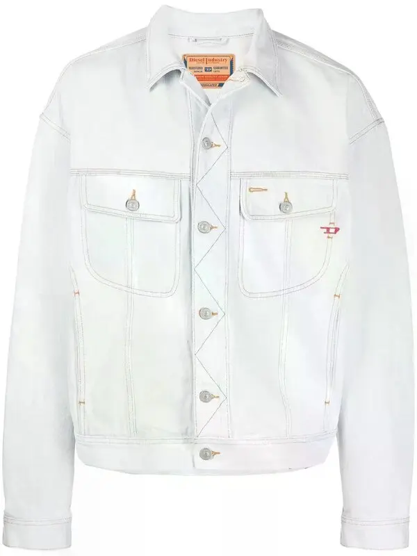 DIESEL® D-lillo Denim Jacket - Blue