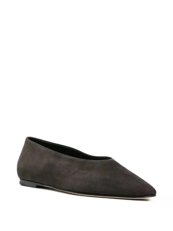 Dear Frances Topo Pointed Ballerinas