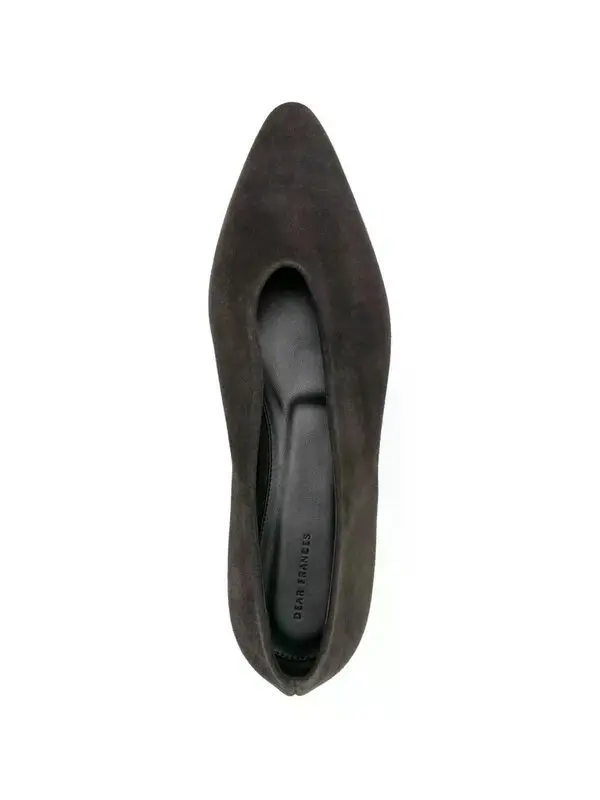 Dear Frances Topo Pointed Ballerinas