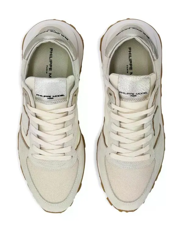 Philippe Model Metallic Panel Tropez Haute Low Trainers