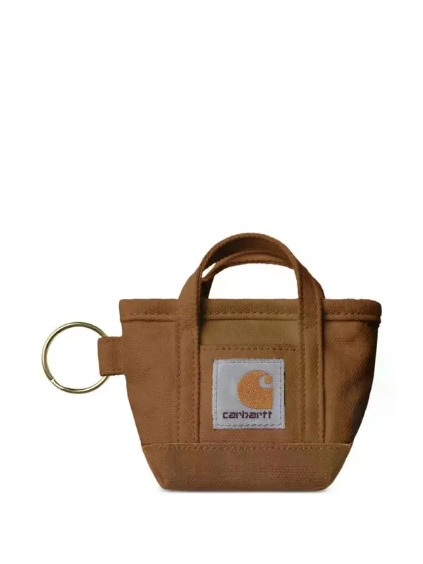 Carhartt Work In Progress Logo Key Ring - Neutrals