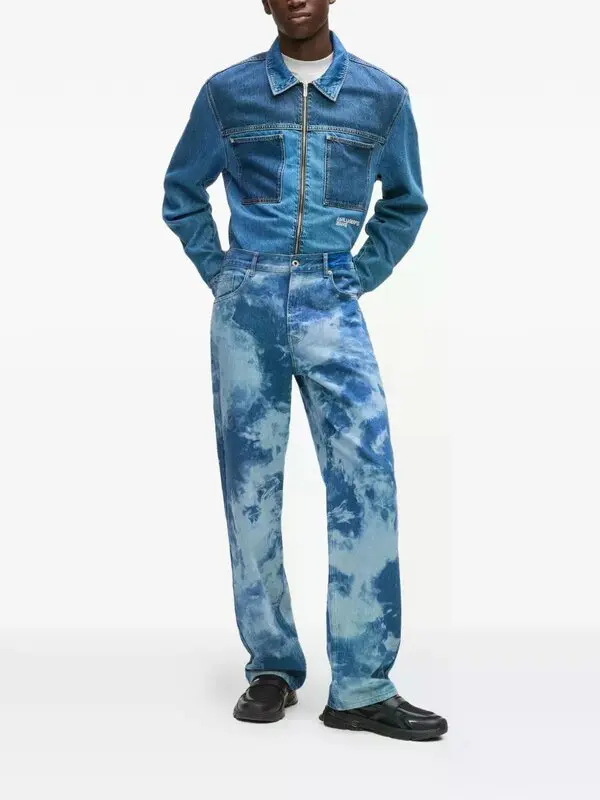Karl Lagerfeld Tie-dye Denim