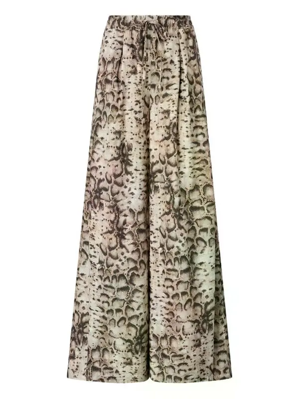 Pinko Wide-leg Drawstring Waist Trousers