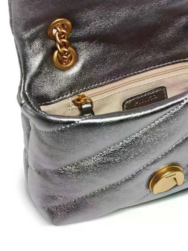 Pinko Love Puff Cross Body Bag - Grey