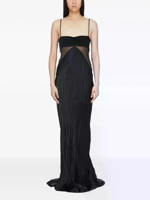 Rick Owens Square-neck Maxi Dress