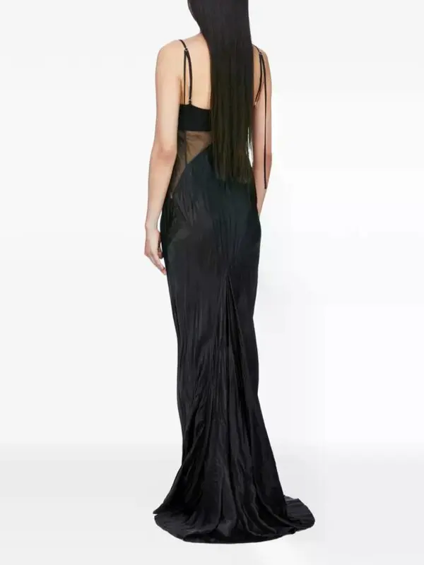 Rick Owens Square-neck Maxi Dress