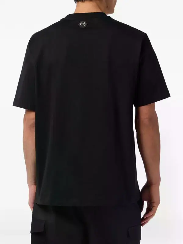 Philipp Plein Round-neck Skull-graphic T-shirt