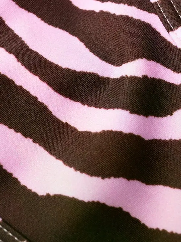 Attico Zebra-print Bikini