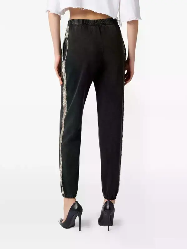 Philipp Plein Strass Cotton Joggers